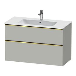 Duravit Waschtischunterschrank D-Neo 101x46,2cm, g pol/gr m, 1 Kast, 1 Ausz. (DE4363034070000)