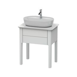 Duravit Waschtischunterschrank Luv 63,8x45x74,3cm, 1 AZ, steh., we s-matt (LU956003636)