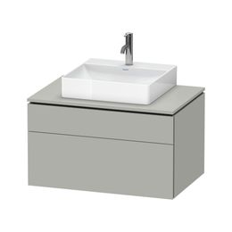 Duravit Waschtischunterschrank L-Cube 82x55cm, bg m, 1 Schubk., 1 Ausz., wandh&auml;ngend (LC4880007070000)