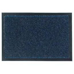 Fu&szlig;matte Astra "Saphir 617" Gr. 16, blau, B:60cm H:7mm L:90cm, Kunstfaser, Teppiche, Fu&szlig;matte, Schmutzfangmatte, In -und Outdoor geeignet