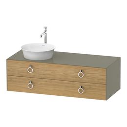 Duravit Waschtischunterschrank White Tulip 130x55cm, B L, E N StG g, k Ein/m Be (WT4992LH5H20010)