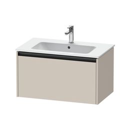 Duravit Waschtischunterschrank Ketho.2 81x48cm, Tau matt, 1 Auszug, wandh&auml;ngend (K25063091910000)