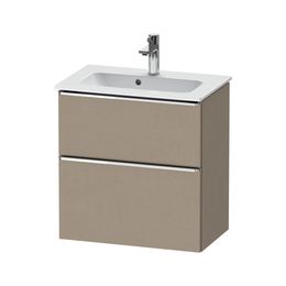 Duravit Waschtischunterschrank D-Neo Compact 61x37,2, ch/Lein, 1 Kast, 1 Ausz., wandh&auml;ngend (DE4368010750000)