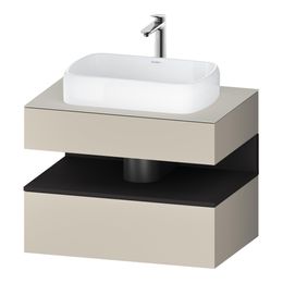 Duravit Waschtischunterschrank Qatego 80x55x60cm, gra m/ta m, Pl, Nischenb (QA4730080830010)