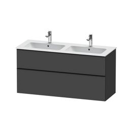 Duravit Waschtischunterschrank D-Neo 128x46,2cm, 1 Kast, 1 A, sw/Grap ma (DE43650BD490000)