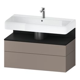 Duravit Waschtischunterschrank Qatego 99x47x59cm, E sw/Bas m, 1 Kast, m B (QA4395016430010)