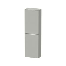 Duravit Halbhochschrank D-Neo 40x24cm, 1 T&uuml;r, 4 B&ouml;, An R, chr/Beton ma (DE1318R10070000)