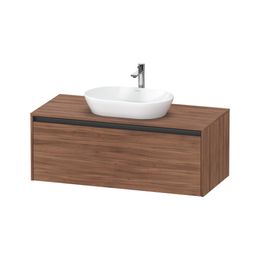 Duravit Waschtischunterschrank Ketho.2 120x55cm, N N, Pl m 1 Ausschn, wandh&auml;ngend (K24887079790000)