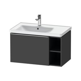 Duravit Waschtischunterschrank D-Neo 78,4x45,2cm, 1 A, B L, ES geb/Graphit ma (DE4258070490000)