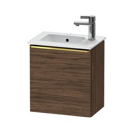 Duravit Waschtischunterschrank D-Neo 41x27,4x44cm, 1 T, An R, g pol/Nu dkl. (DE4259R34210000)