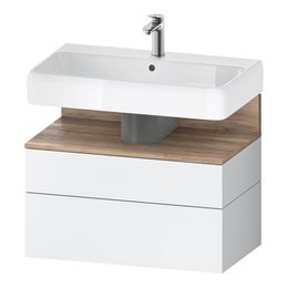 Duravit Waschtischunterschrank Qatego 79x47x59cm, E Ma/w m, 1 Kast, 1 Ausz. (QA4394055180000)