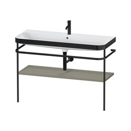 Duravit M&ouml;belwaschtisch-Kombi Happy D.2 Plus 117,5x49cm, m Konso, 1 HL, st-g s-matt (HP4739O92920000)