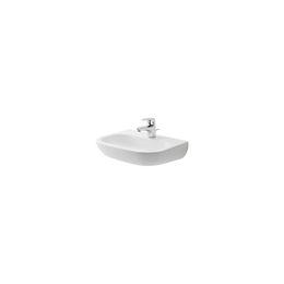 Duravit Handwaschbecken D-Code Med 45x34cm, m HL, o. &Uuml;L, we., m Hahnl. (0707450000)