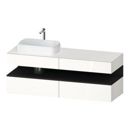 Duravit Waschtischunterschrank Qatego 160x55x60cm, gra m/we g, Pl, Beck. li (QA4777080220000)