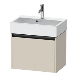 Duravit Waschtischunterschrank Ketho.2 Compact 58,4x39x44cm, 1 Ausz., wandh&auml;ngend, Tau matt (K25073083830000)