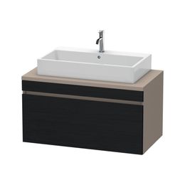 Duravit Waschtischunterschrank DuraStyle 100x54,8cm, E sw/Bas ma, f Kons, 1 Ausz. (DS531401643)