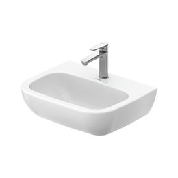 Duravit Waschtisch D-Code Med 55x43cm, m Hahnl. + Hahnloch, o. &Uuml;L, we. (2311550000)