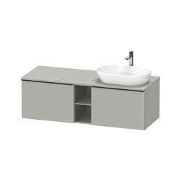 Duravit Waschtischunterschrank D-Neo 140x55cm, 2 A, 1 Pl, B R, sw/gr ma (DE4950RBD070000)