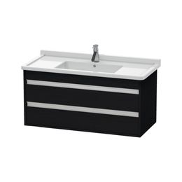 Duravit Waschtischunterschrank Ketho 100x45,5cm, Ei sw, 2 Schubk., wandh&auml;ngend (KT664501616)