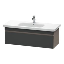 Duravit Waschtischunterschrank DuraStyle 113x44,8cm, gra m/bas ma, 1 Ausz., wandh&auml;ngend (DS639504943)