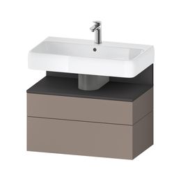 Duravit Waschtischunterschrank Qatego 79x47x59cm, gra m/ba m, 1 Kast, m B (QA4394049430010)