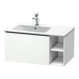 Duravit Waschtischunterschrank L-Cube 82x48,1x40cm, 1 A, Beck. li, we. matt (LC619108484)