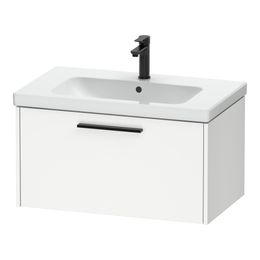 Duravit Waschtischunterschrank D-Code 78,4x40x46cm, 1 Ausz., we. ma, Gr. sw (DC46670BD180000)