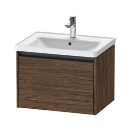 Duravit Waschtischunterschrank Ketho.2 63,4x45,5cm, Nussb dkl., 1 Ausz., wandh&auml;ngend (K25082021210000)
