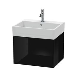 Duravit Waschtischunterschrank L-Cube 58,4x 45,9cm, sw hgl, 1 Ausz., wandh&auml;ngend (LC617504040)