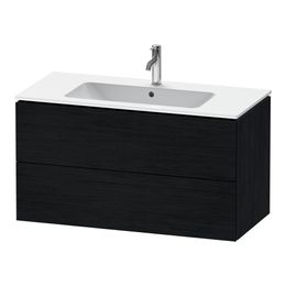 Duravit Waschtischunterschrank L-Cube 102x48,1cm, Ei sw, 2 Schubk., wandh&auml;ngend (LC624201616)