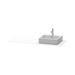 Duravit Konsole XSquare 140x55x1,6cm, m 1 AS, AS re, we matt (XS060GR8484)