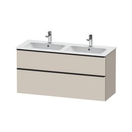 Duravit Waschtischunterschrank D-Neo 128x46,2cm, 1 Kast, 1 A, sw/Taup ma (DE43650BD910000)