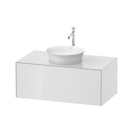 Duravit Waschtischunterschrank o. ES White Tulip 40,8x100x 55cm, 1 Auszug, wei&szlig; Hochglanz (WT4976085850010)
