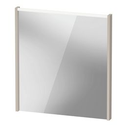 Duravit LED-Spiegel D-Code 2.0 65x70x5cm, 5 W, Tau matt, Lichtfeld oben (DC7076091910000)