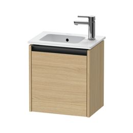 Duravit Waschtischunterschrank Ketho.2 41x29,2x44cm, 1 T&uuml;r, wd, An re, Ei Nat (K25060R30300000)