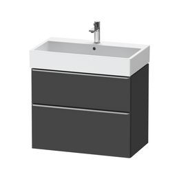 Duravit Waschtischunterschrank D-Neo 78,4x44,2cm, ES geb/Gra m, 1 Kast, 1 A (DE4373070490000)