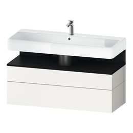 Duravit Waschtischunterschrank Qatego 119x47x59cm, E sw/we m, 1 Kast, m B (QA4396016840010)