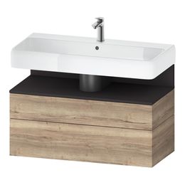 Duravit Waschtischunterschrank Qatego 99x47x59cm, gra m/E ma, 1 Kast, m B (QA4395080550010)