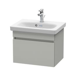 Duravit Waschtischunterschrank Com DuraStyle 50x36,8cm, betongrau matt, 1 Auszug (DS630300707)