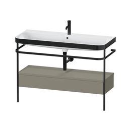 Duravit M&ouml;belwaschtisch-Kombi Happy D.2 Plus 117,5x49cm, m Konso, 1 Lad, 1 HL, st-g m (HP4744O92920000)