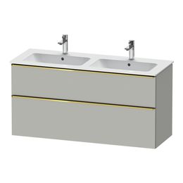 Duravit Waschtischunterschrank D-Neo 128x46,2cm, 1 Kast, 1 A, gol pol/grau ma (DE4365034070000)