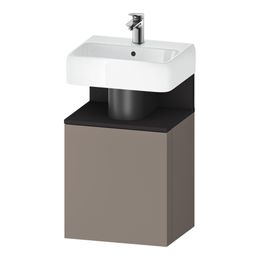 Duravit Waschtischunterschrank Qatego 44x35x64,5cm, 1 T, T r, gra m/ba ma (QA4076R80430000)