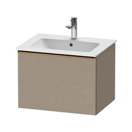 Duravit Waschtischunterschrank D-Neo 61x46,2cm, b geb/Leinen, 1 Ausz., wandh&auml;ngend (DE4261004750000)