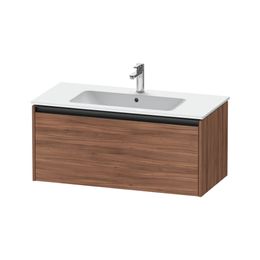 Duravit Waschtischunterschrank Ketho.2 101x48cm, Nussb Nat, 1 Ausz., wandh&auml;ngend (K25064079790000)