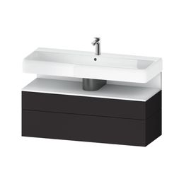 Duravit Waschtischunterschrank Qatego 119x47x59cm, w m/Gr m, 1 Kast, 1 Ausz. (QA4396018800000)