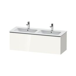 Duravit Waschtischunterschrank D-Neo 128x46,2x44cm, 1 A, wandh&auml;ngend, ES geb/we hgl (DE4265070220000)