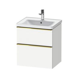 Duravit Waschtischunterschrank D-Neo 58,4x45,2x62,5cm, 1 Kast, g pol/wei&szlig; ma (DE4359034180000)