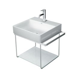 Duravit Metallkonsole DuraSquare 56,5x45cm, wandh&auml;ngend, chrom (0031161000)