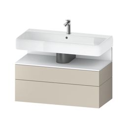 Duravit Waschtischunterschrank Qatego 99x47x59cm, w m/ta m, 1 Kast, m Nischenb (QA4395018830010)