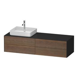 Duravit Waschtischunterschrank White Tulip 160x55cm, Be L, US N gra sm, k Ei/o IB (WT4867L77580000)